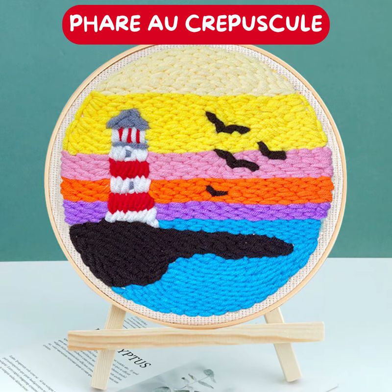 Kits Punch Needle - Réduisez le Stress et Créez avec Petit Punch